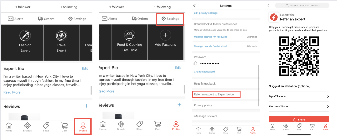 How can I refer a new expert to ExpertVoice? – ExpertVoice Expert Support